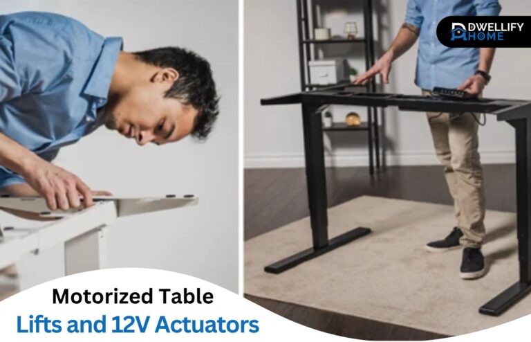 Motorized Table Lifts and 12V Actuators for Smart Furniture